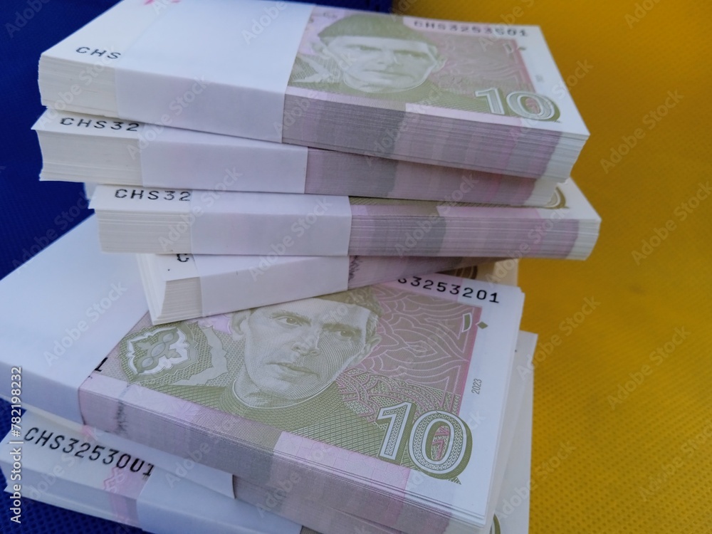 Bundle of Pakistani Currency. 10 Rupees note Pakistani, Pakistani ...