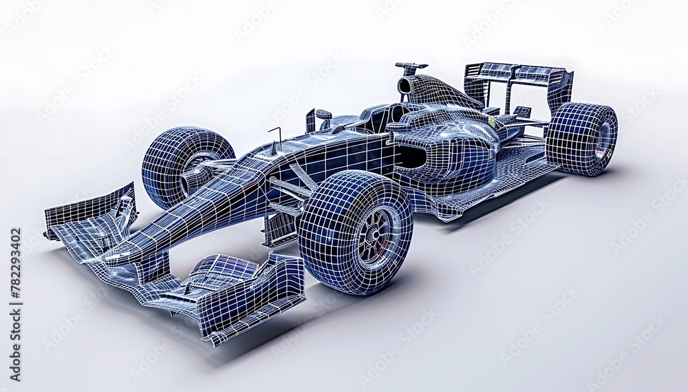 Develop CAE Model for Enhanced Formula 1 Aerodynamics, Analyze airflow ...