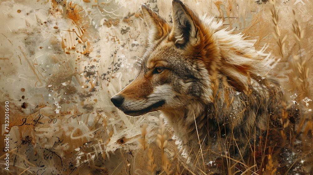 Coyote Native American mythology Coyote the trickster and shape-shifted ...