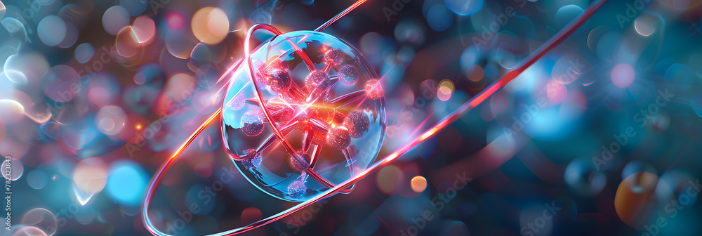 Three-Dimensional Electron Cloud of a Single Atom: Atomic Model ...