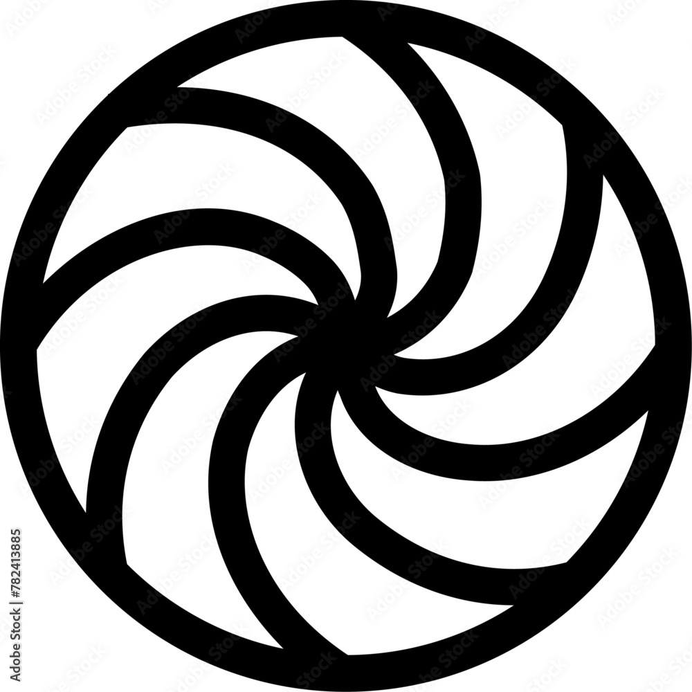 Swirl circle, spiral circle, swirl, circle vector, swirl vector, circle ...