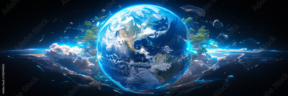 It is a concept that expresses the beauty and richness of the earth ...