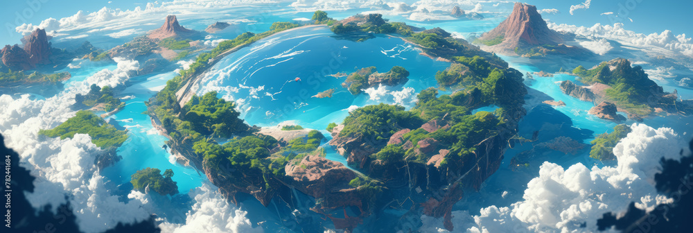 It is a concept that expresses the beauty and richness of the earth ...