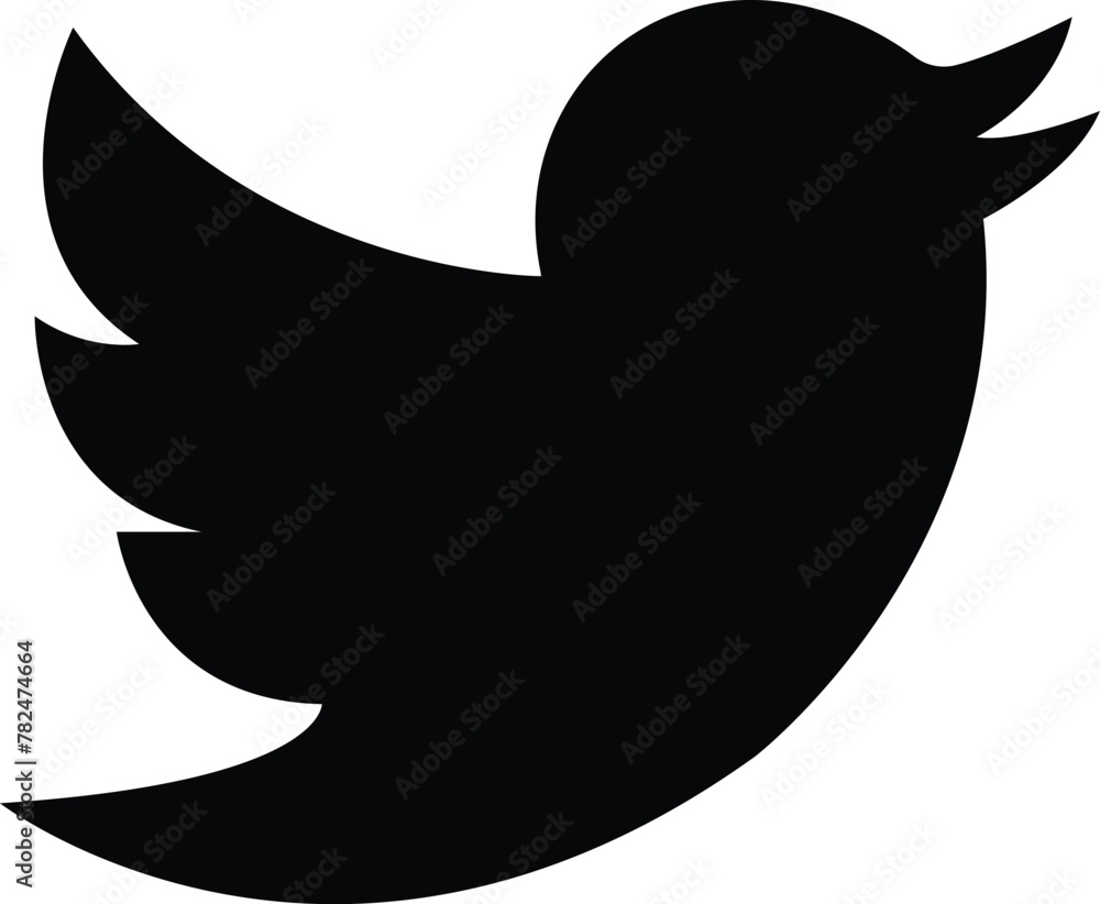 Vetor de New Twitter vs x.com. Novation Elon Mask popular social media ...