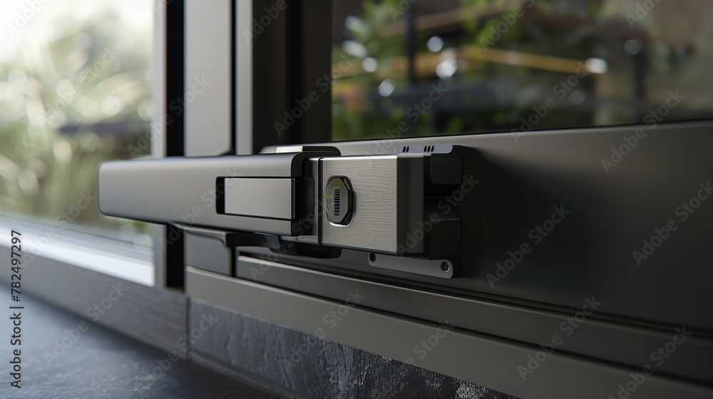 An inspired close-up of a compression latch, revealing the design and ...