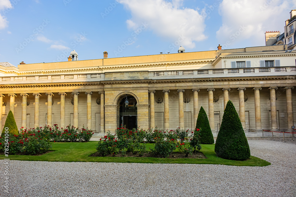 Palace of Legion of Honor (Palais de la Legion d'Honneur) in historic ...