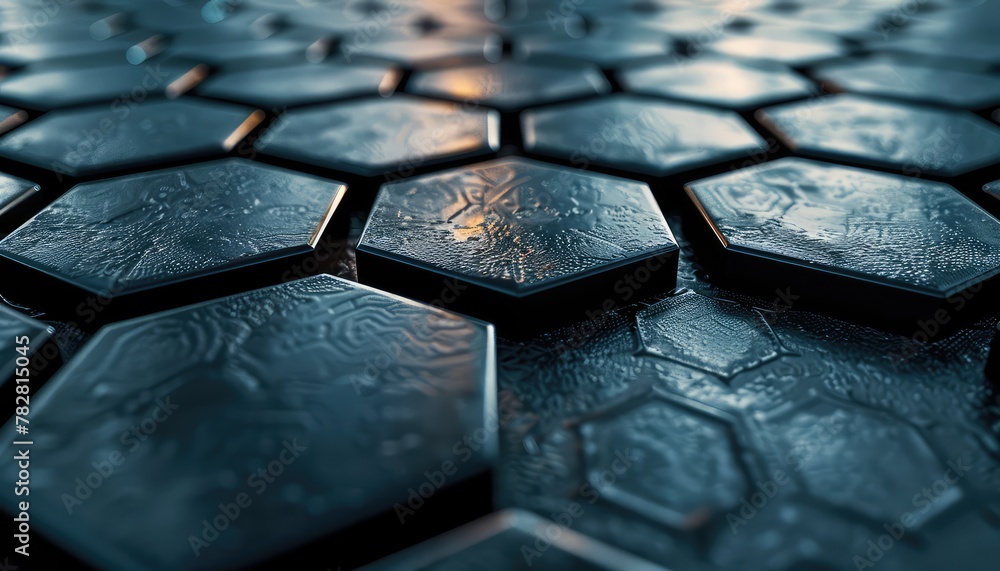 Hexagonal Grid Texture, Clean and modern, hexagonal grid textures ...