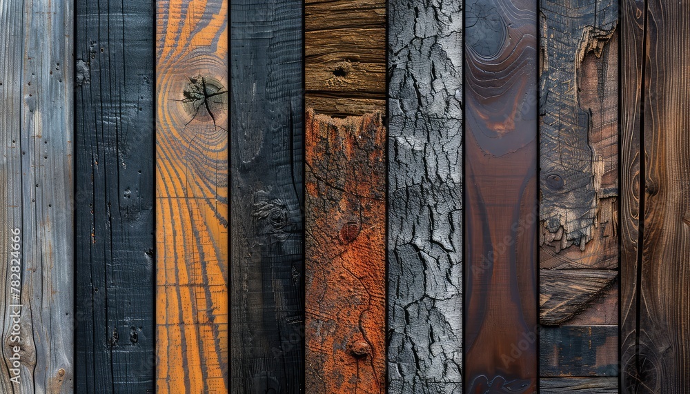 Wood Grain Patterns, Natural wood grain textures in different species ...
