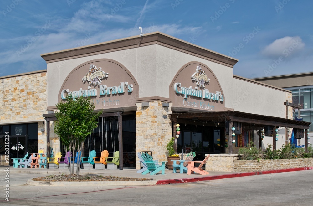Captain Brad's Coastal Kitchen seafood restaurant storefront exterior ...