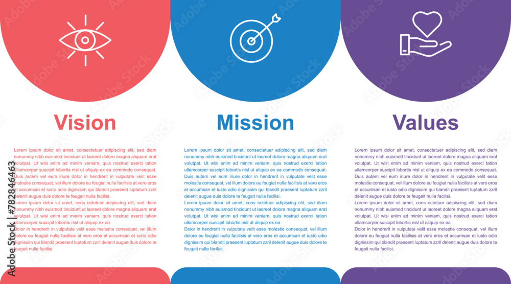 Life Purpose Mission, Vision, Values presentation PowerPoint slide with ...