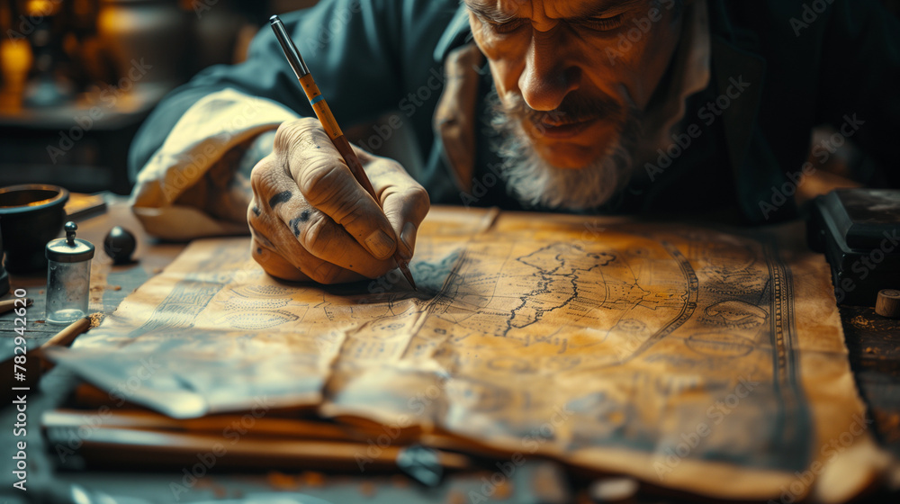 Witness the Intricate Tattoo Craft: Precision Flourishes in the ...