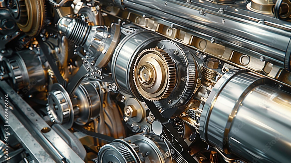 Precision and complexity intertwine in the intricate dance of gears and ...