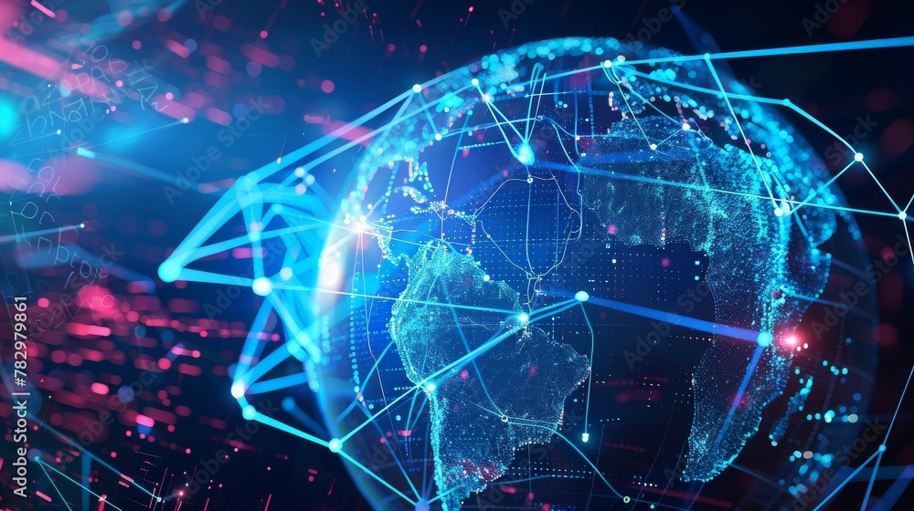 Visualize the intricate web of connections in the LAN (Local Area ...