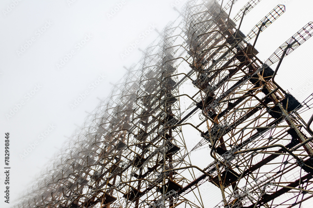 Duga, a Soviet over-the-horizon (OTH) radar system as part of the ...