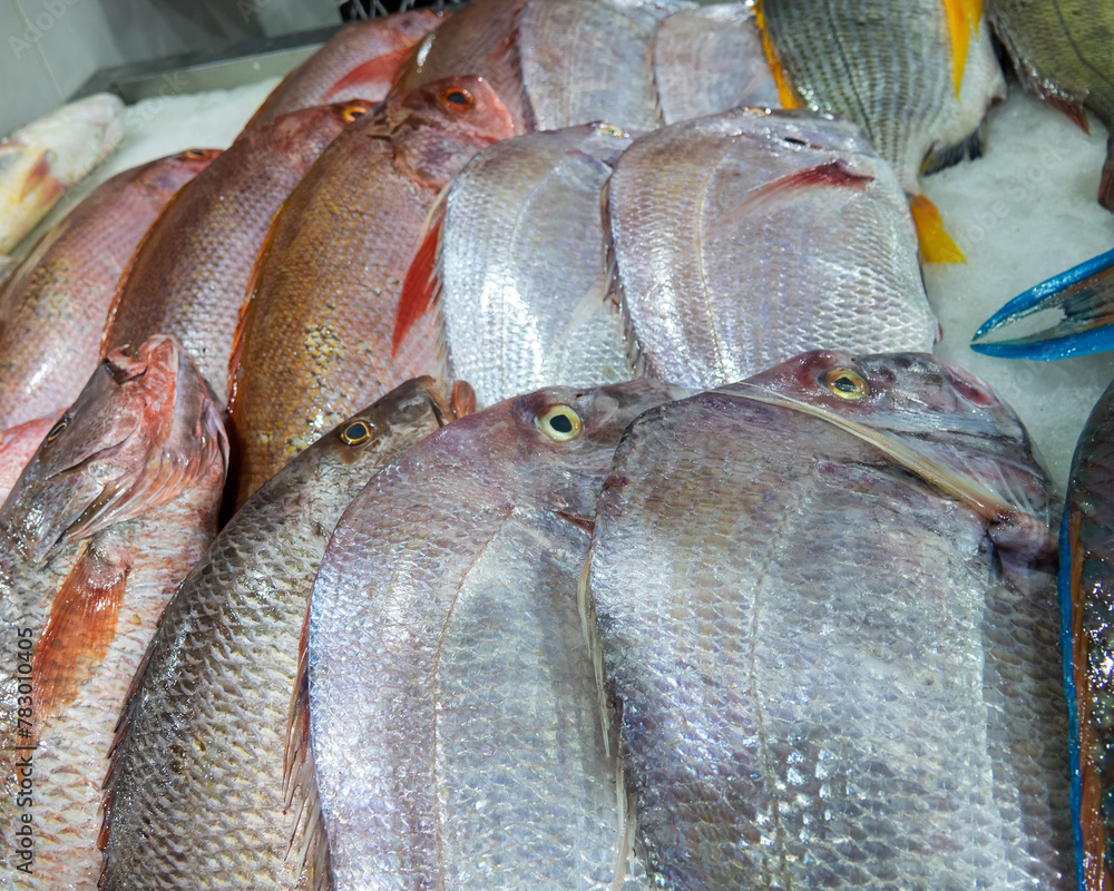Foto de Bandar Abbas, Iran. Fish market. The fish of the Persian Gulf ...