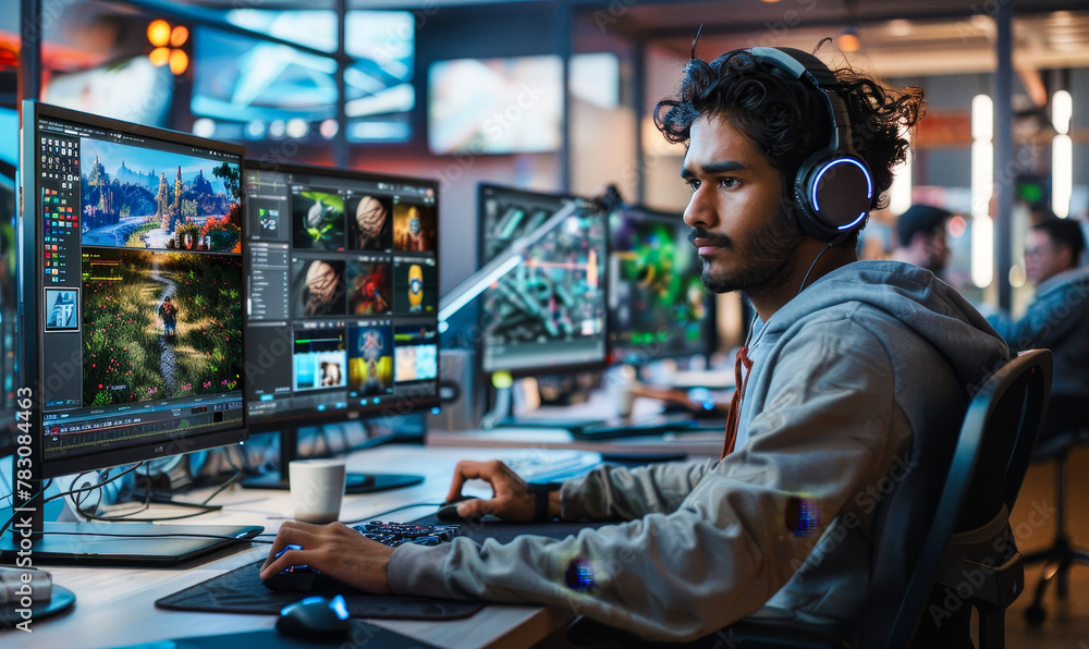 3D Game Designer Creating Immersive Characters and Environments on ...