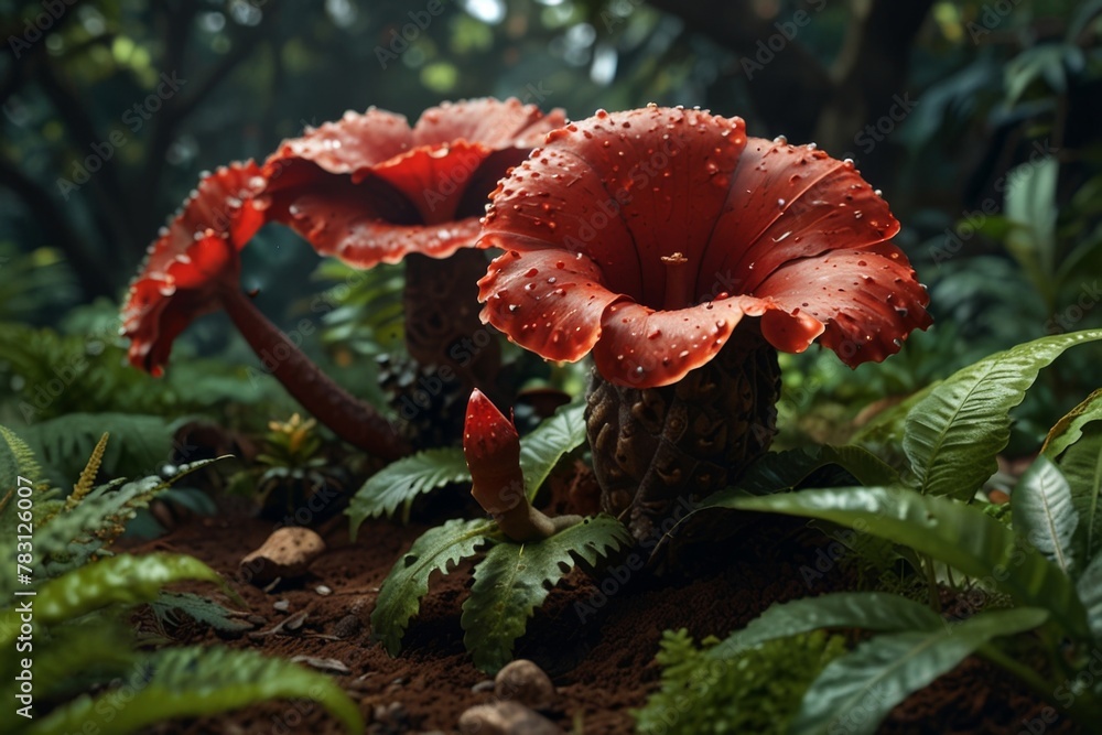 rafflesia plant Stock Photo | Adobe Stock