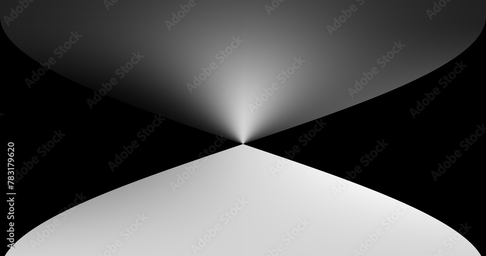 Creative twisting repeated turns and bends transition element. Pack of ...