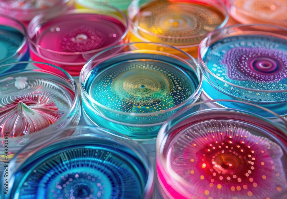 Microbiology takes on an artistic flair with cultured bacteria ...