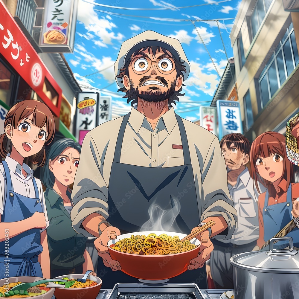 Ramen Chef Defends Their Shop from Kaiju Attacks with Culinary Skills ...
