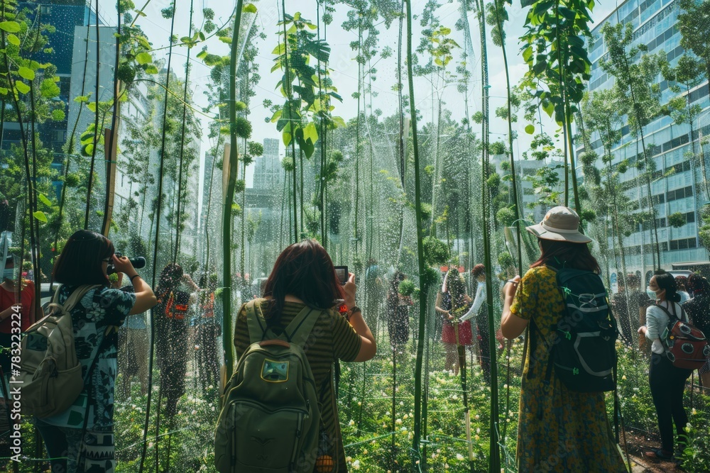 Event focused on planting urban forests as natural countermeasure ...