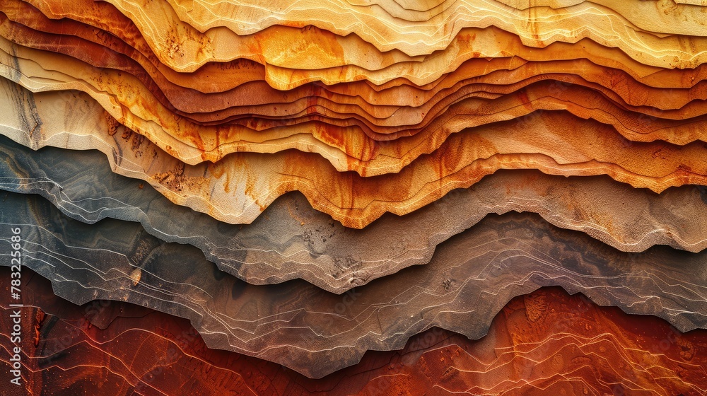 banner background National Geologist Day theme, and wide copy space, An ...