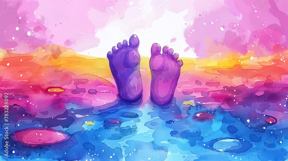 Capture the innocence and joy of a babys first steps in a detailed ...