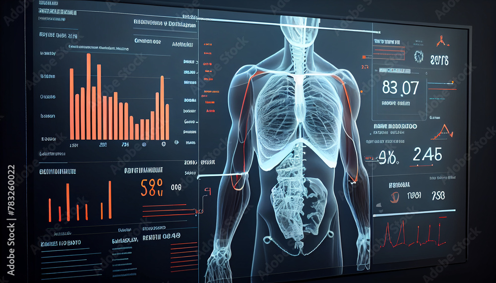 Portrait of surprised skeleton standing concept. human skeletons ...