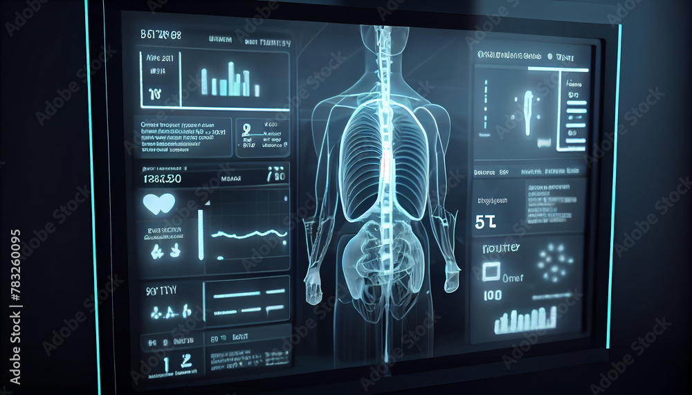 Portrait of surprised skeleton standing concept. human skeletons ...