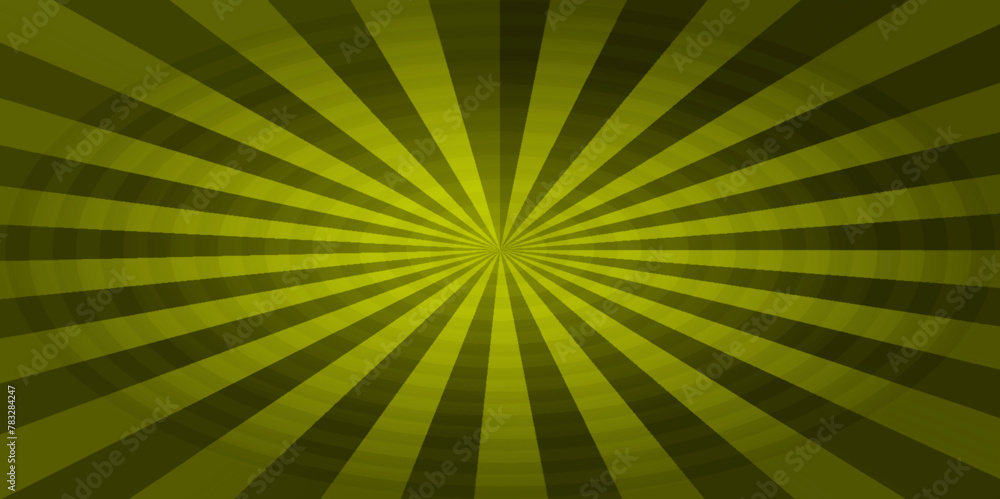 Abstract background with rays. Colorful sun rays sunburst pattern ...
