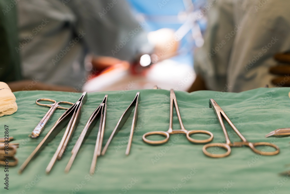 Sterile surgical instruments and tools including scalpels, scissors ...