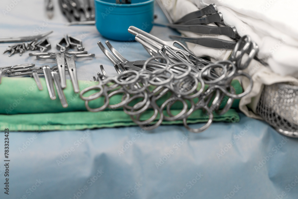 Sterile surgical instruments and tools including scalpels, scissors ...