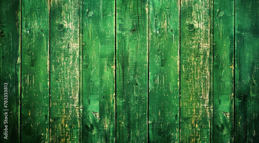 green wood banner background with grunge texture, green color, wood ...