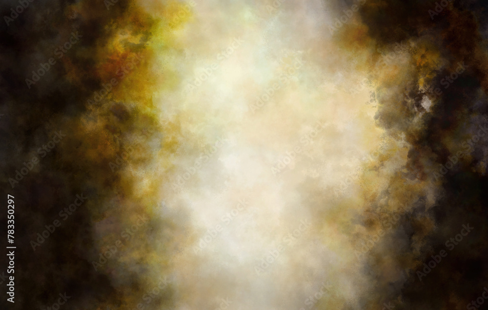 Abstract grunge style background illustration. Dramatic illuminated ...