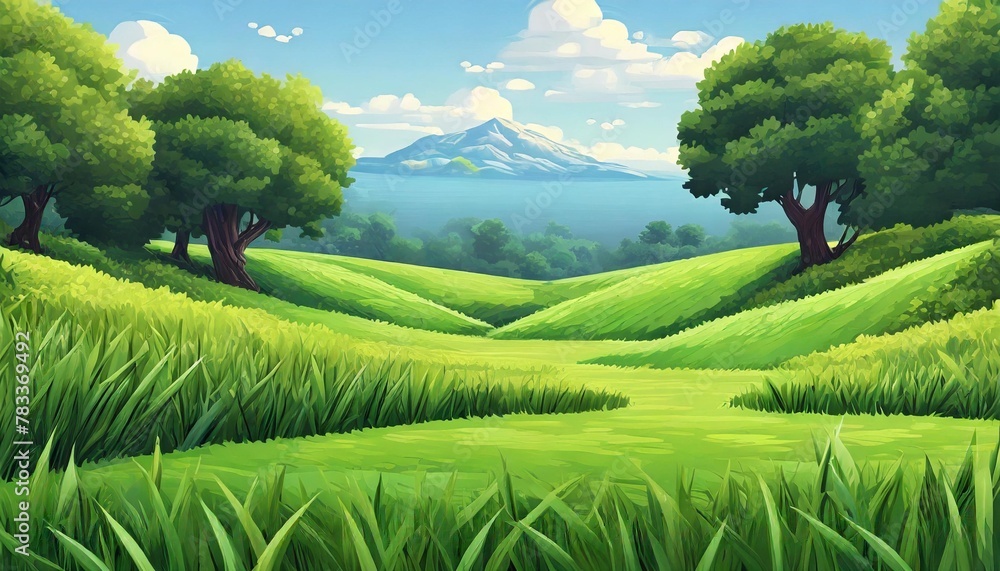 grass field background video game retro graphics background level ...