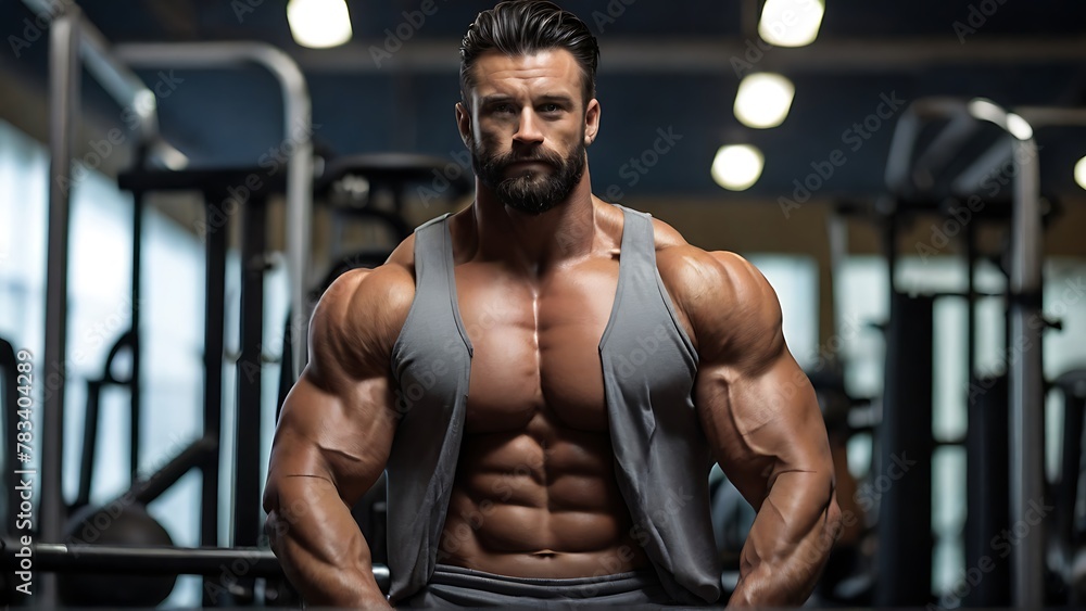 Bodybuilding Ballet: Demonstrating Strength and Grace in Gym Poses ...