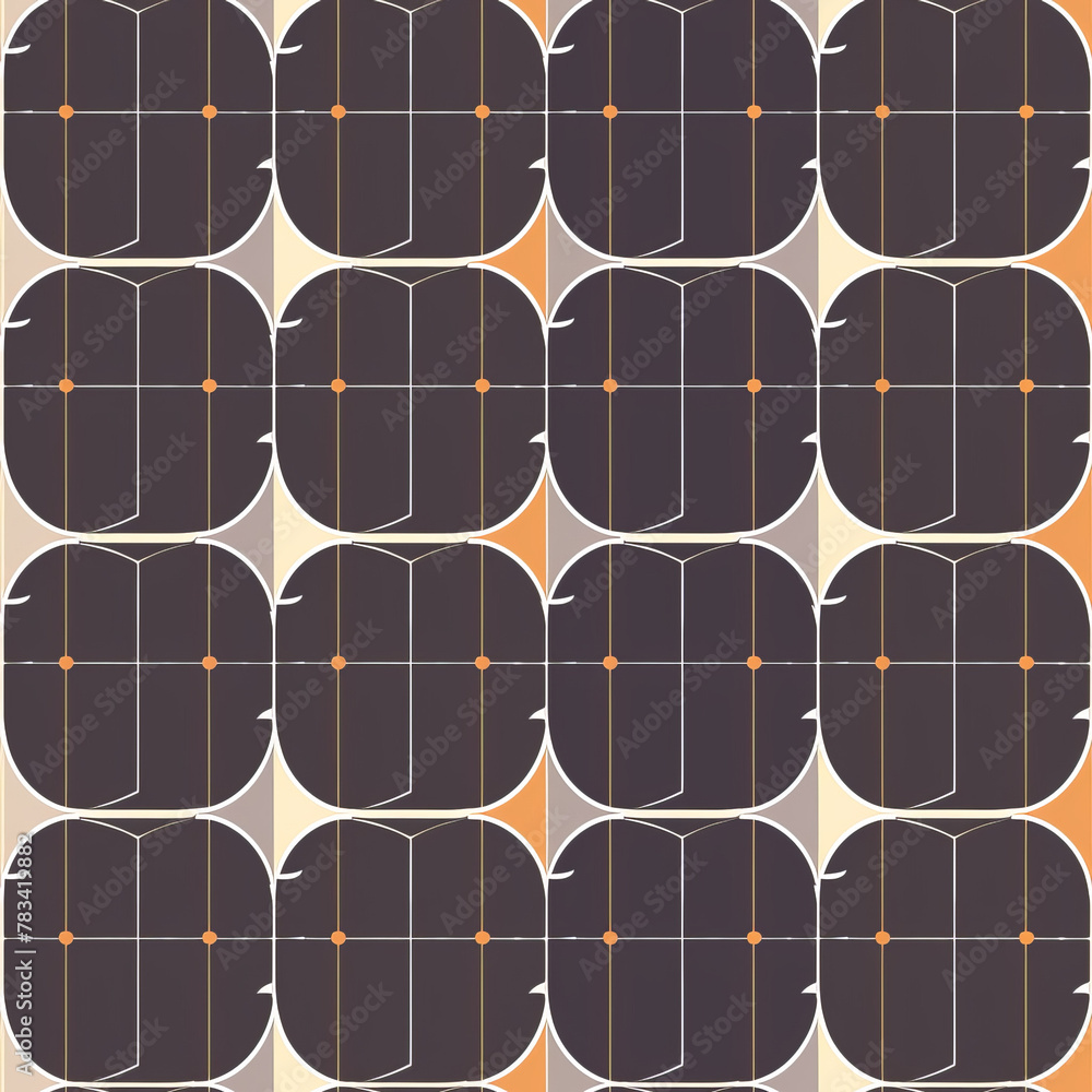 Solar Panel-Inspired Tile Design for Sustainable Architecture and green ...