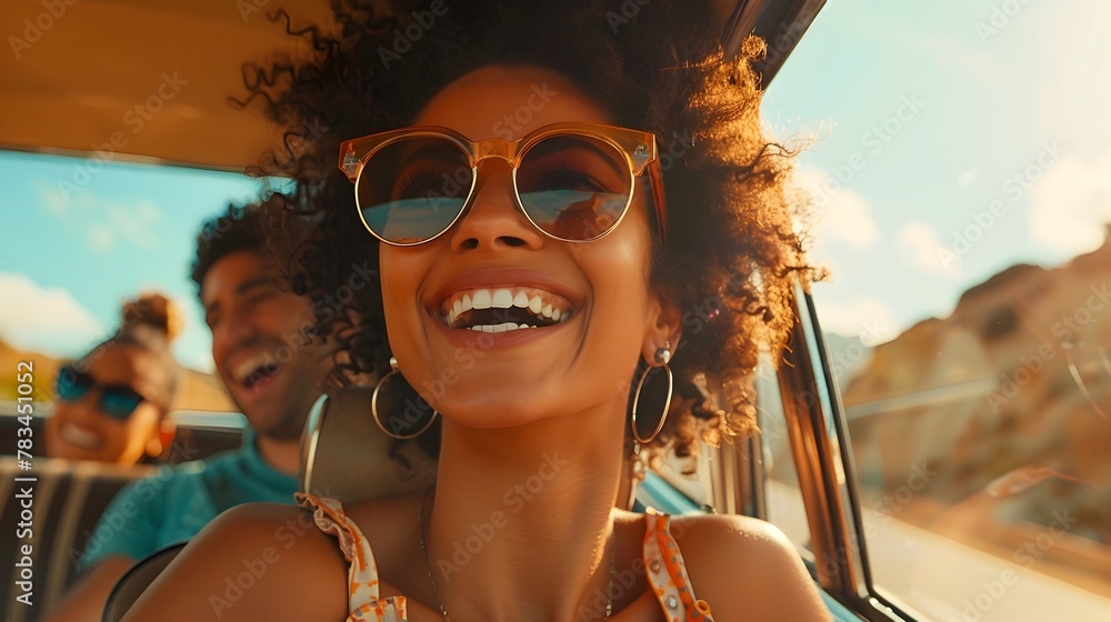 Sharing Laughter and Songs: A Group of Friends' Exhilarating Road Trip ...