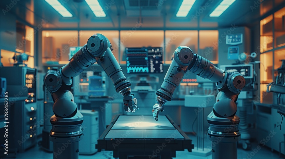 A robot arm that is an innovation in healthcare The automation and ...