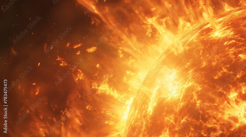Solar Fury Sun Solar Flare and Coronal Mass Ejections, Capturing the ...