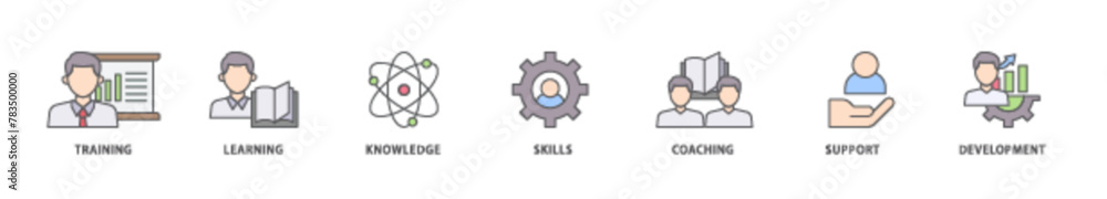 Capacity building icon packs for your design digital and printing of ...