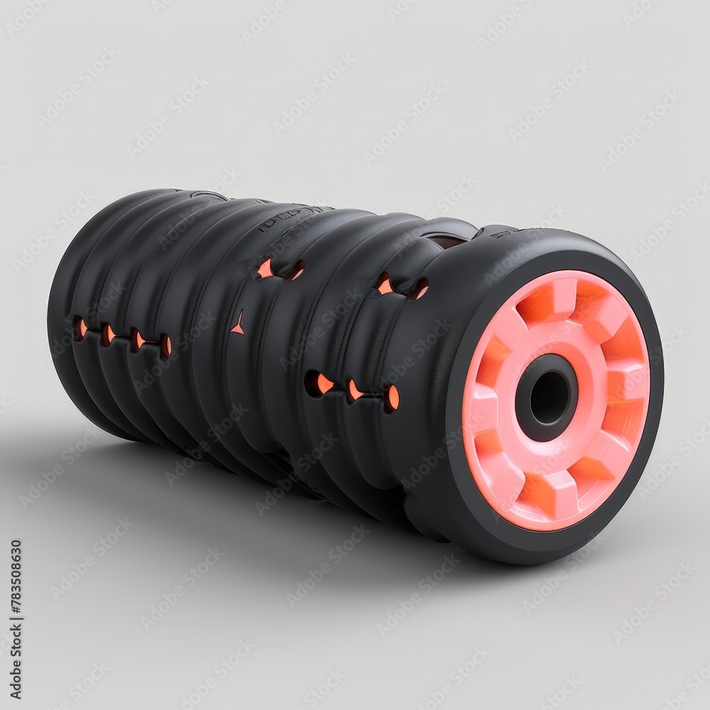 Foam Roller with Vibration Therapy for Enhanced Recovery Stock ...