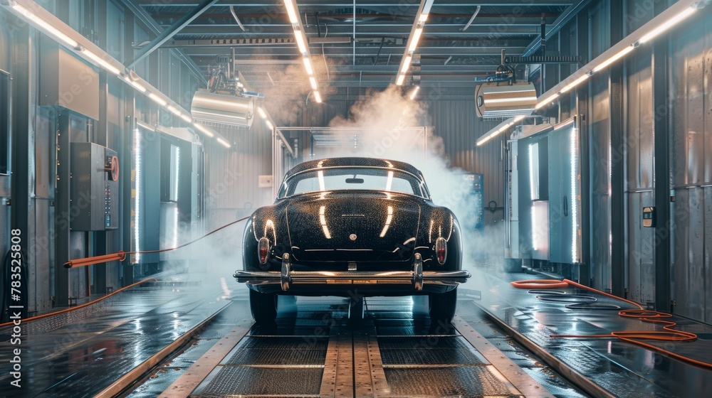 Experience the precision and care involved in automotive paint services ...