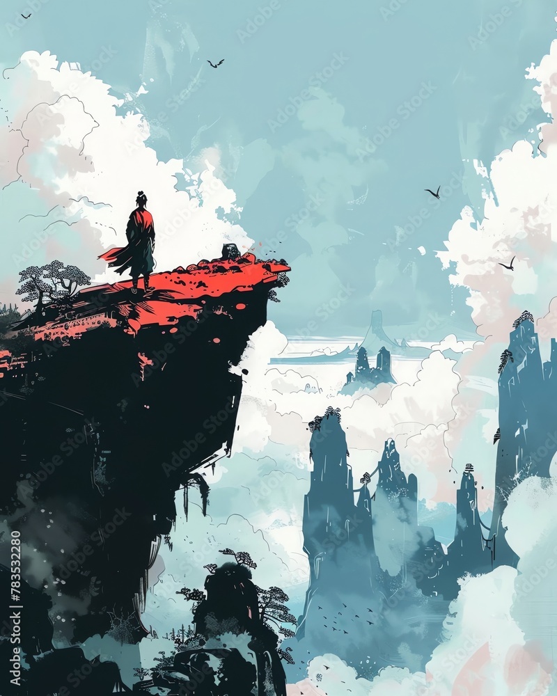 Enchanting folklore hero, inspired by the tales of mythical tricksters ...