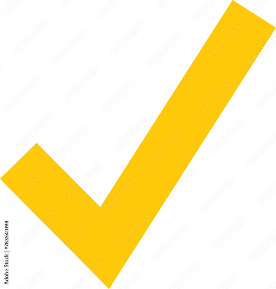 Checkmark icon, vector on white background. Send a message icon, Check ...