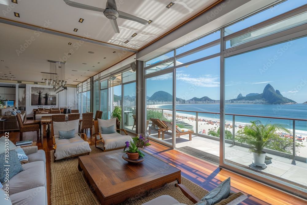 A Rio de Janeiro retreat featuring Brazilian hardwood, an open-plan ...