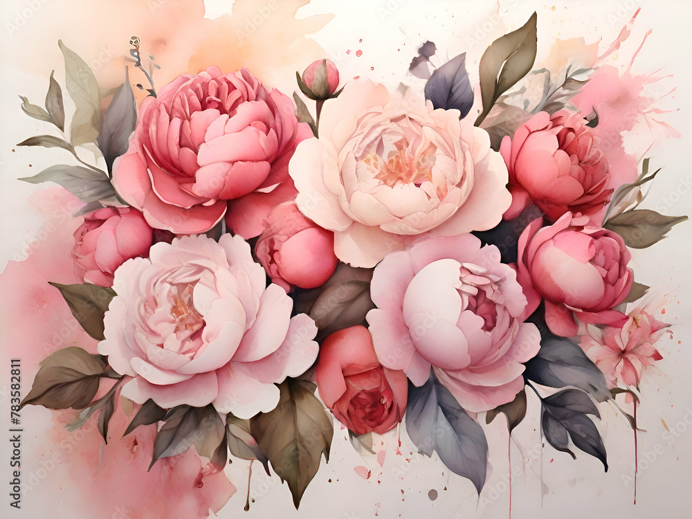 roses background, Editable art template, Poster flyer editable template ...