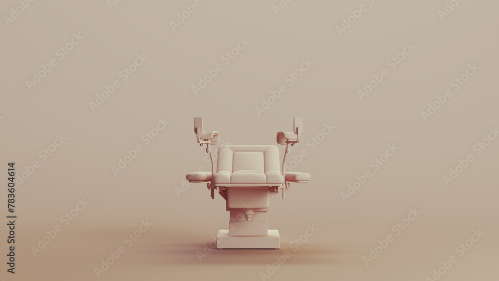 Gynaecology obstetrics chair female health care neutral backgrounds ...