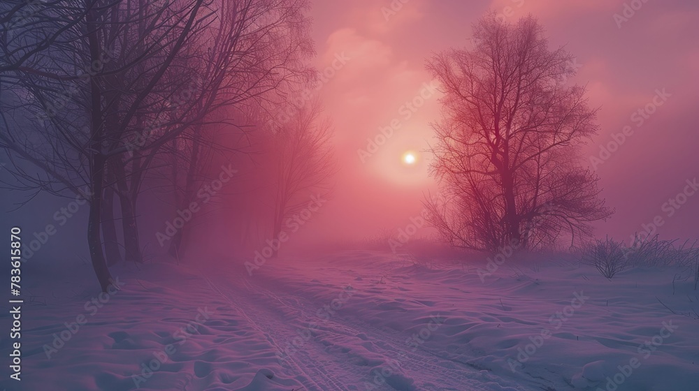 Amidst the psychedelic pastel fog, enigmatic mysteries gently unfold in ...