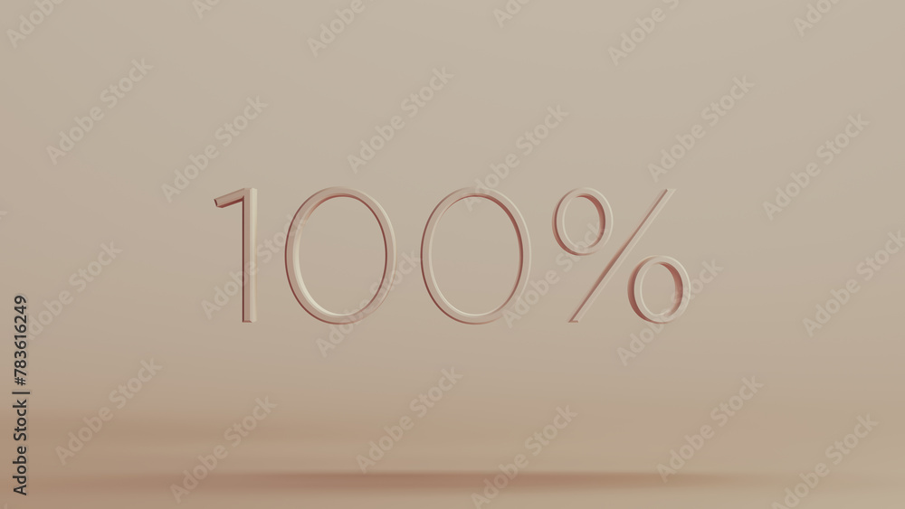 100 percent % sign business discount symbol neutral backgrounds soft ...